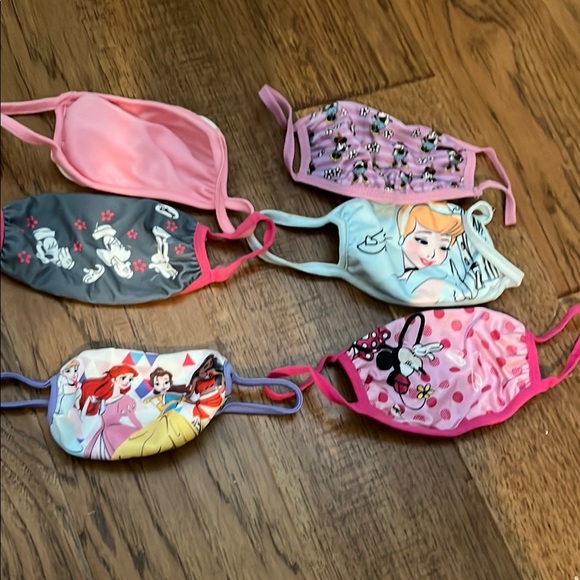 Disney | Accessories | Disney Character Face Masks Set | Poshmark